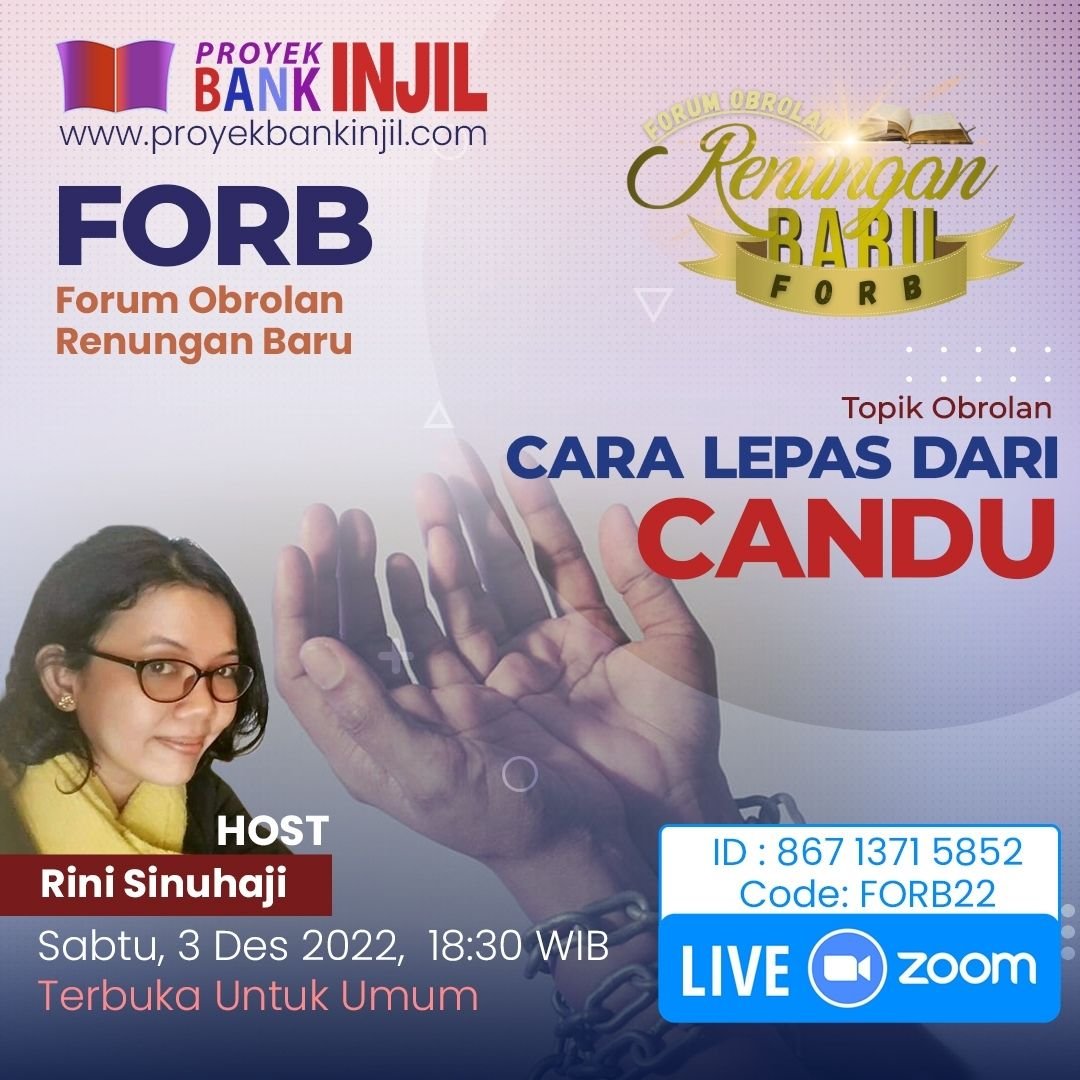 Cara Lepas Dari Kecanduan - Proyek BANK Injil